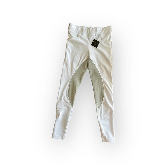 Esprit | Pants & Jumpsuits | Nwt Esprit White Full Seat Dressage Tights ...